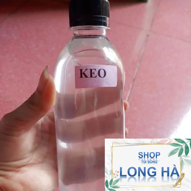 Chai keo trong (hồ nước )nguyên liệu làm slime ,dán giấy. | Shopee Việt Nam