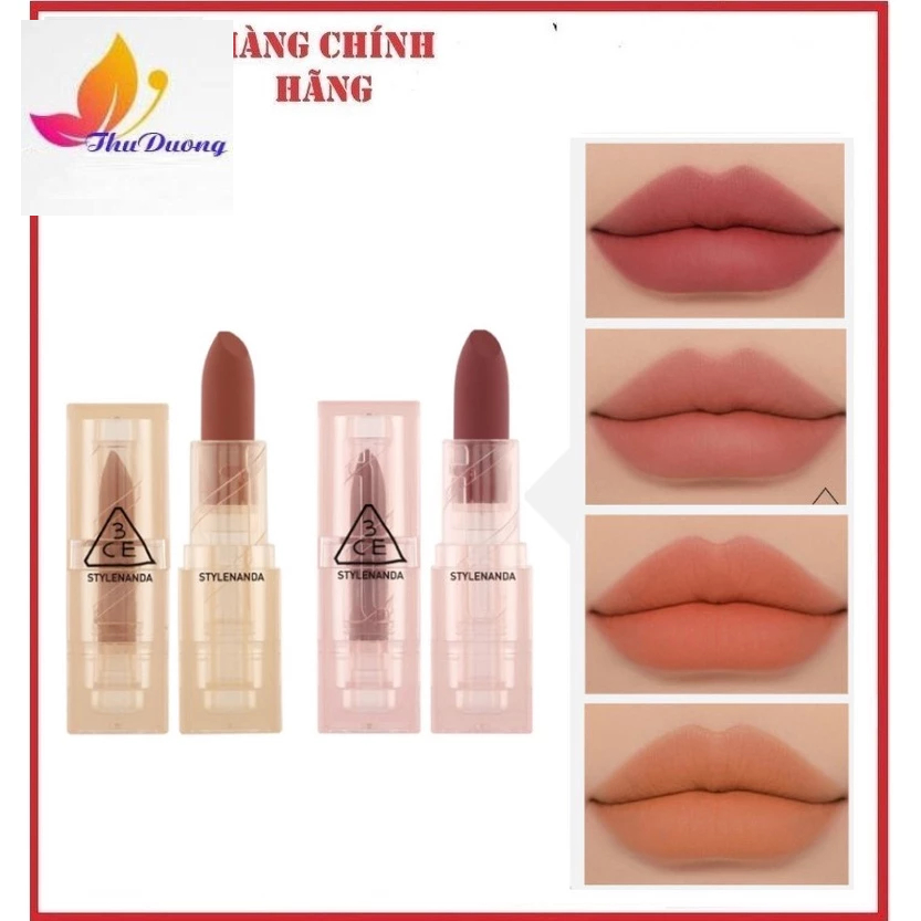 Son Thỏi 3CE Soft Matte Lipstick Warm & Cold Edition | Shopee Việt Nam