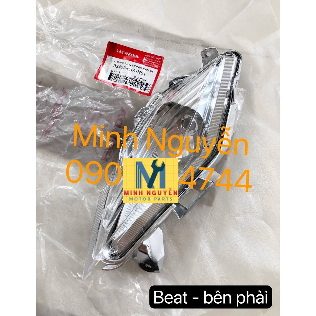 Xi nhan trước xe Beat K1A đời mới chính hãng honda | Shopee Việt Nam