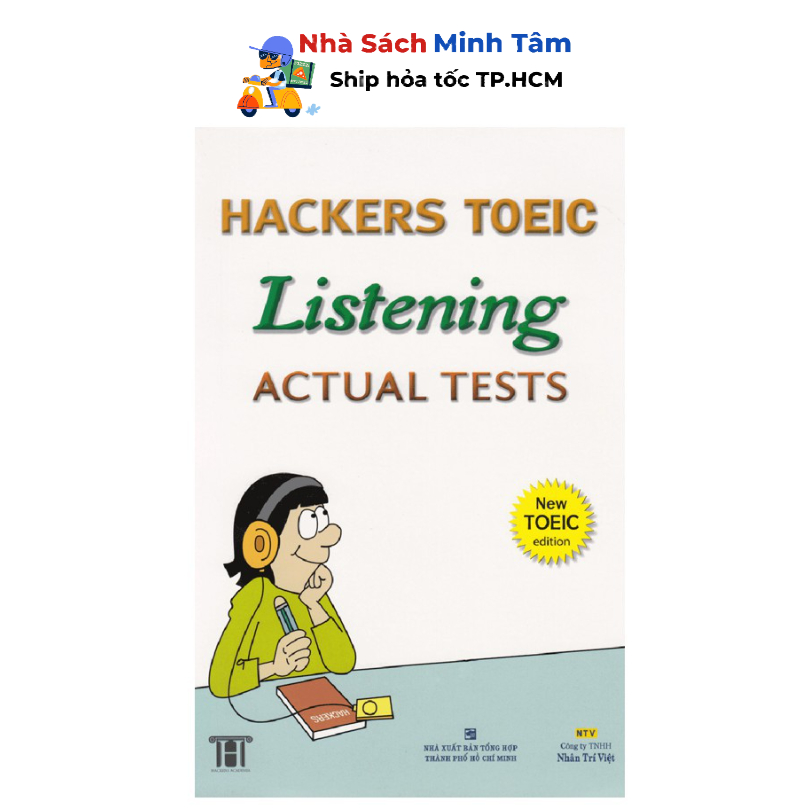 Sách - Hackers Toeic Listening Actual Tests - New Toeic Edition (Kèm ...