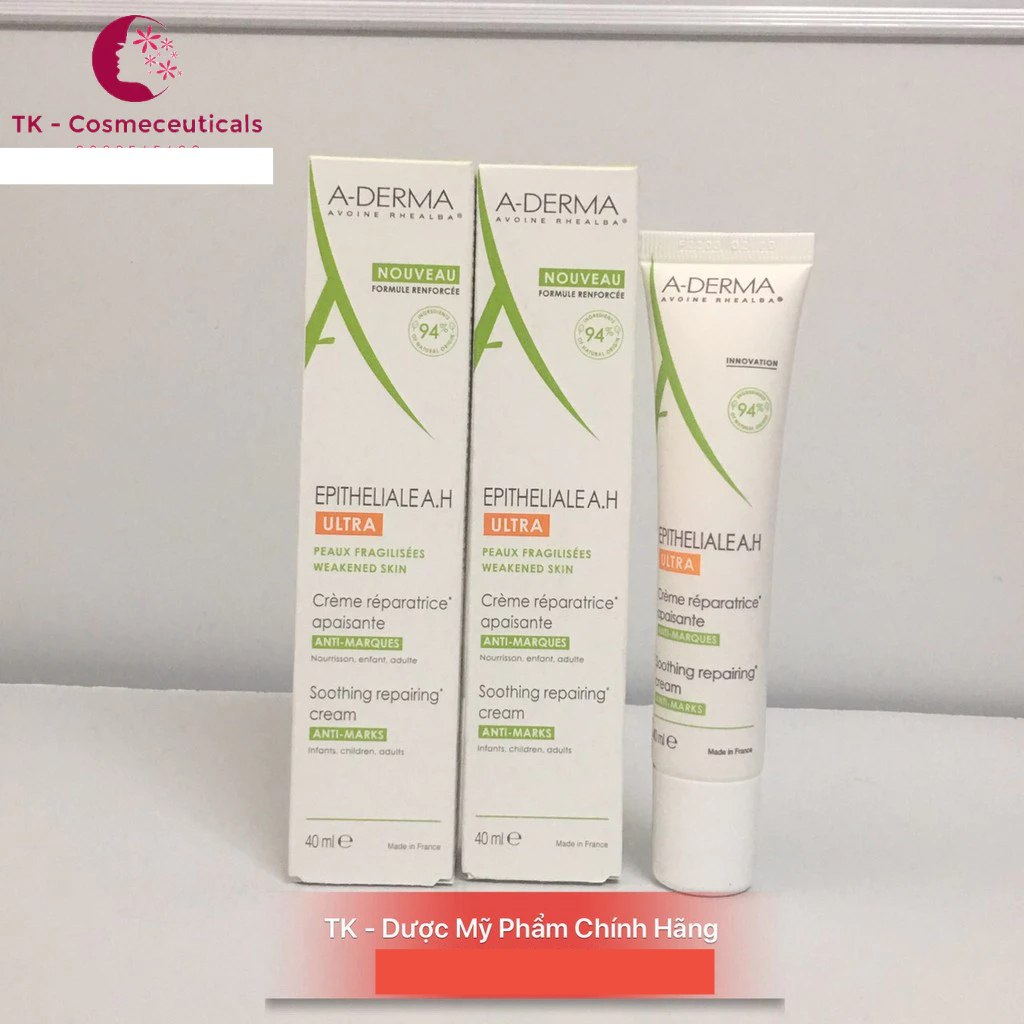 [CHÍNH HÃNG] Kem Dưỡng ADerma Epitheliale A.H Duo Ultra Repairing Cream ...