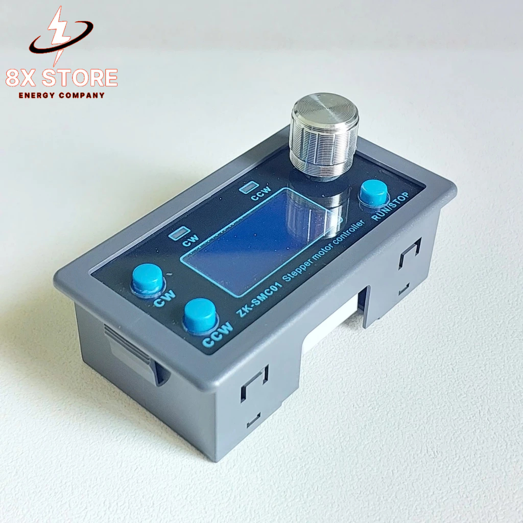 Bộ phát xung ZK-SMC01 điều khiển động cơ Bước, Servo có chỉnh tốc độ và ...