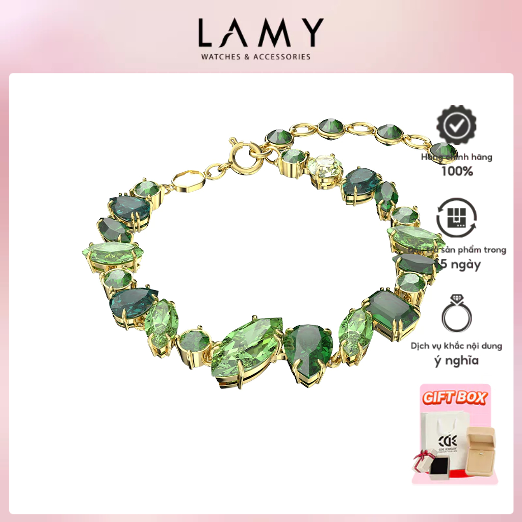 Vòng tay CDE Gema Crystal Green Bracelet CDE2065GR | Shopee Việt Nam