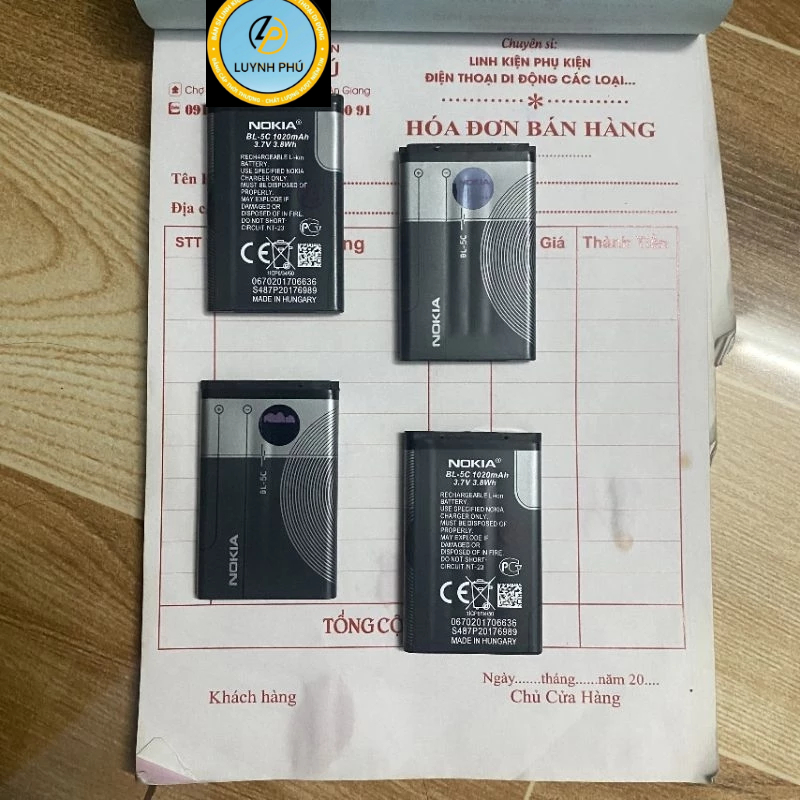 PIN NOKIA 5C zin 3 gân,pin đen chuẩn dung lượng 1020mAh | Shopee Việt Nam