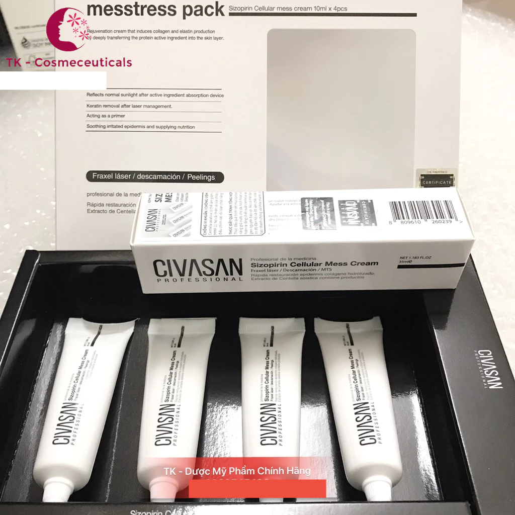 Kem Dưỡng Civasan Sizopirin Cellular Mess Cream Phục Hồi Da Tổn Thương ...