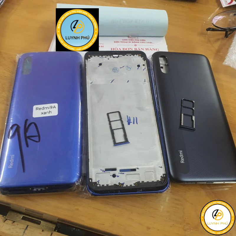 Vỏ redmi 9A có khay sim khung sườn(ko kính camera) | Shopee Việt Nam
