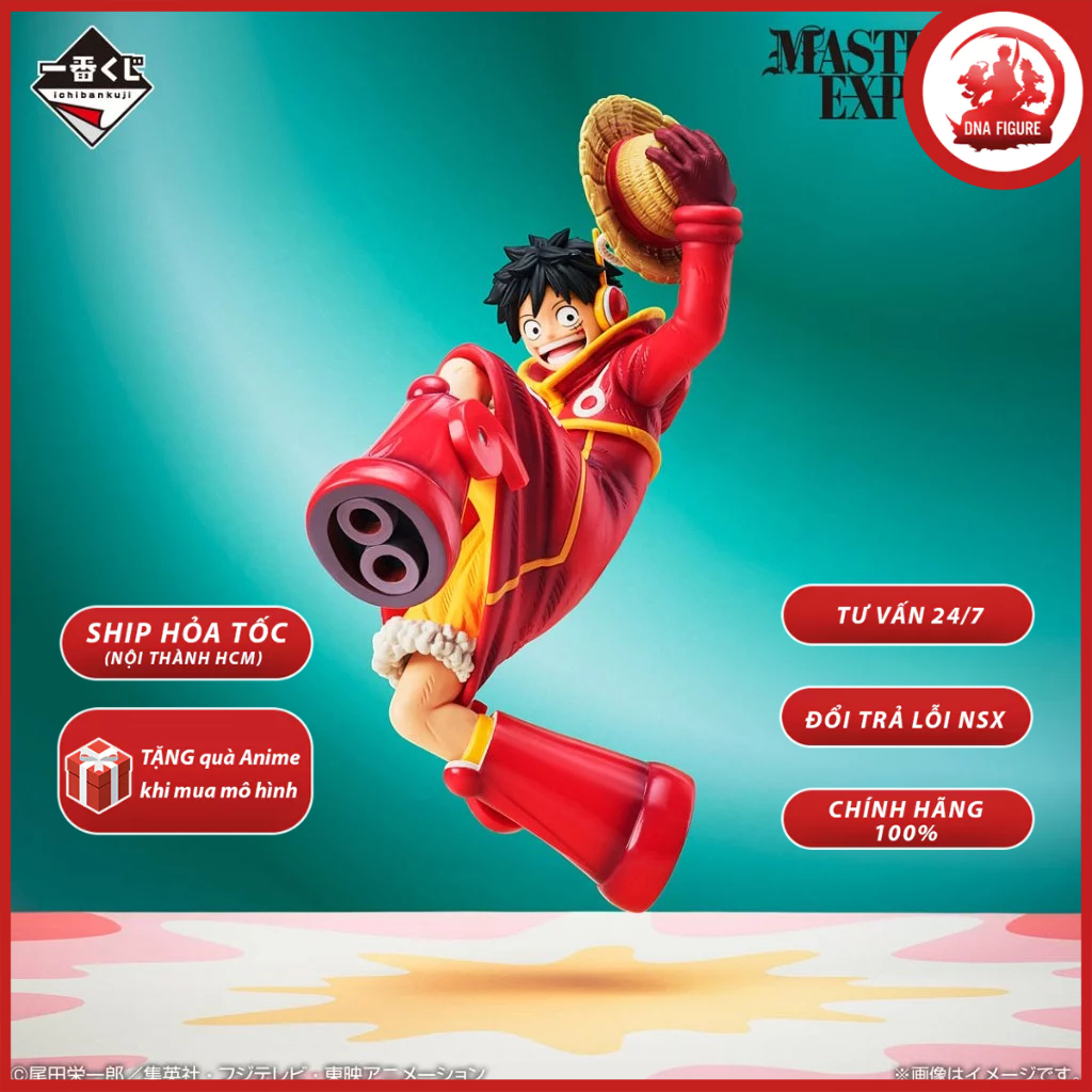 [Hàng Sẵn] Mô hình Monkey D. Luffy Egghead arc Ichiban Kuji MASTERLISE ...