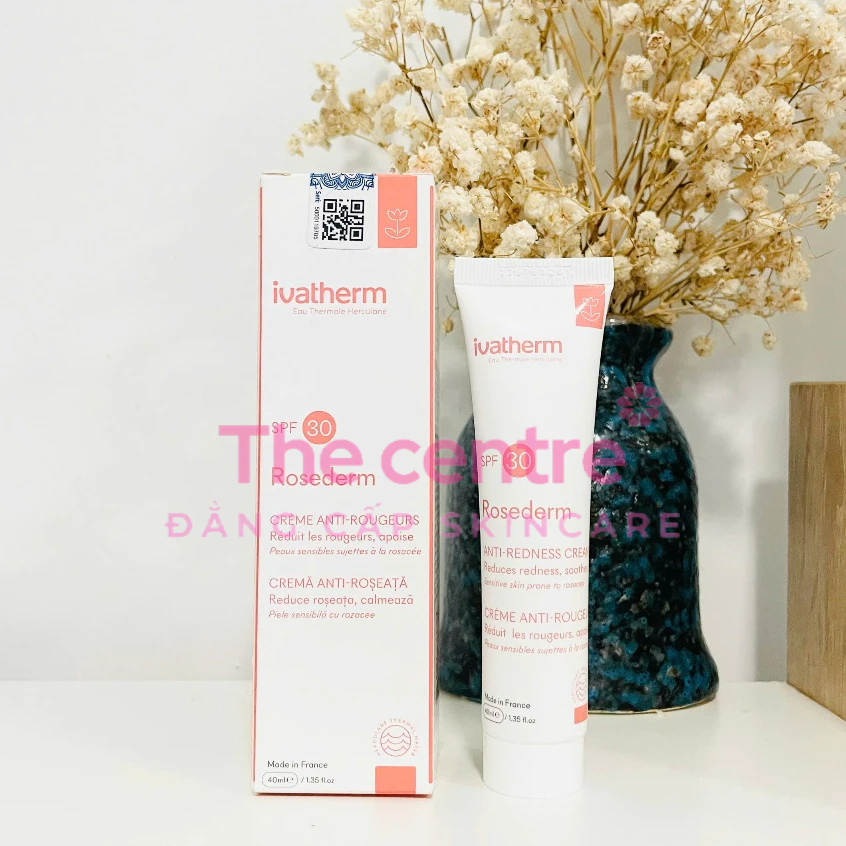 [Hàng Tem Cty] Kem Dưỡng Giảm Giãn Mao Mạch, Kích Ứng Rosederm Ivatherm ...