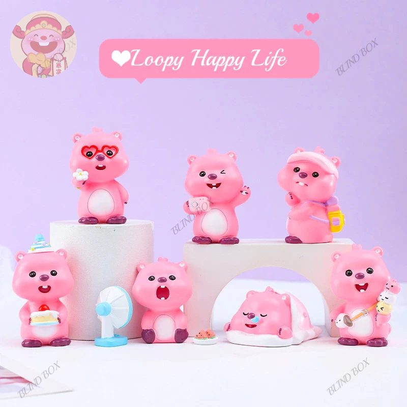 LOOPY HAPPY LIFE - Đồ chơi giải trí hộp mù blind box mô hình siêu sao ...