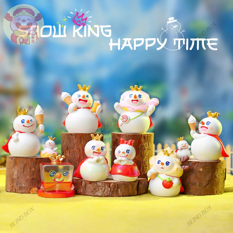 [MIXUE☃️] SNOW KING HAPPY TIME - Đồ chơi hộp mù BLIND BOX mô hình người ...