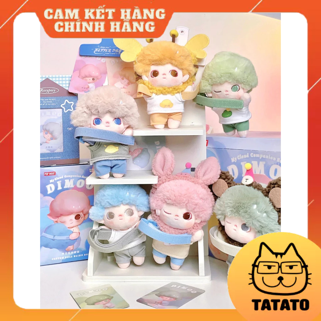 [Hàng Sẵn]Popmart Blindbox Dimoo My Cloud Companion Series (Cài balo ...