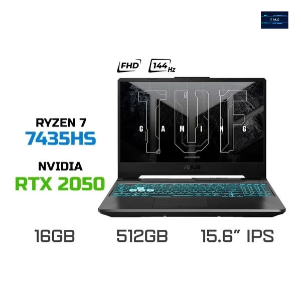 Laptop Gaming ASUS TUF Gaming A15 FA506NFR-HN075W (Ryzen 7 7435HS, RTX ...