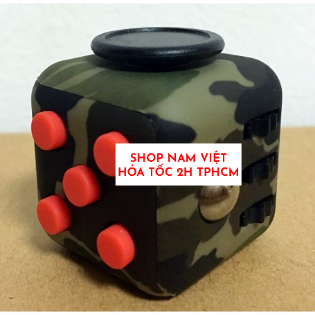 Khối Magix™ Fidget Cube – Dark Camo Green & Red | Shopee Việt Nam