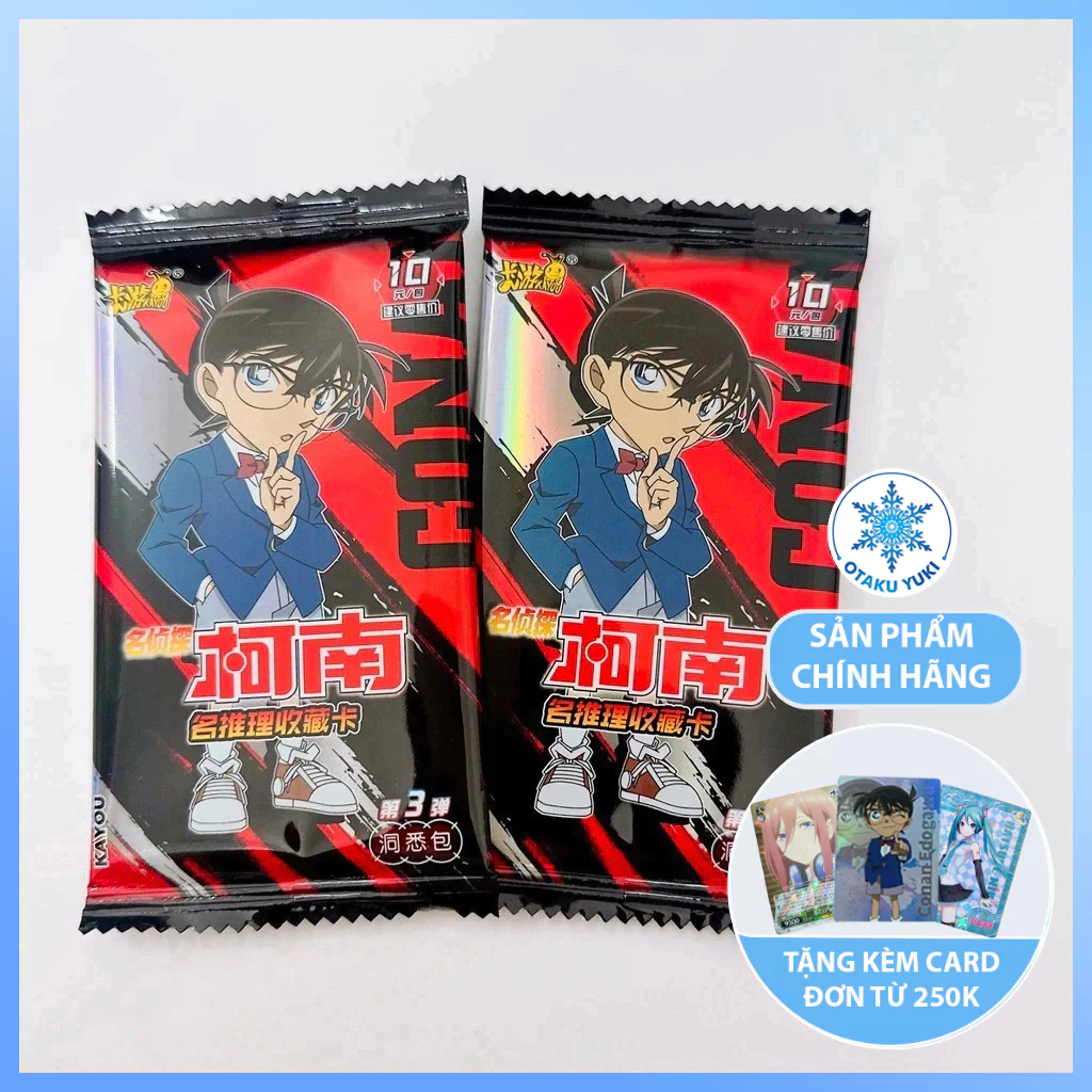 Gói Thẻ Nhân Phẩm Pack Card Conan Vol 3 (KAYOU) | Shopee Việt Nam