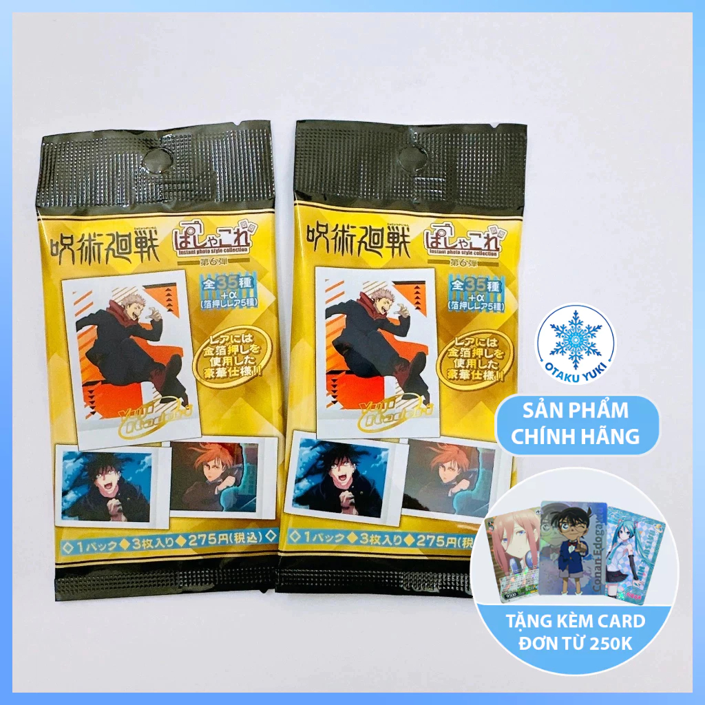 Gói Thẻ Nhân Phẩm Pack Card Pola Jujutsu Kaisen Vol 6 | Shopee Việt Nam