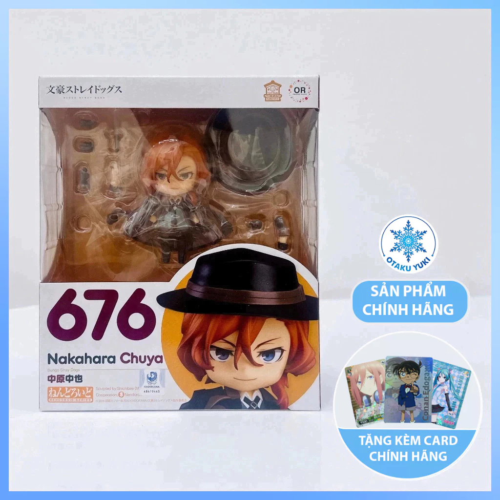 Mô Hình Nendoroid Chuuya Nakahara - Nendoroid 676 Bungo Stray Dogs ...