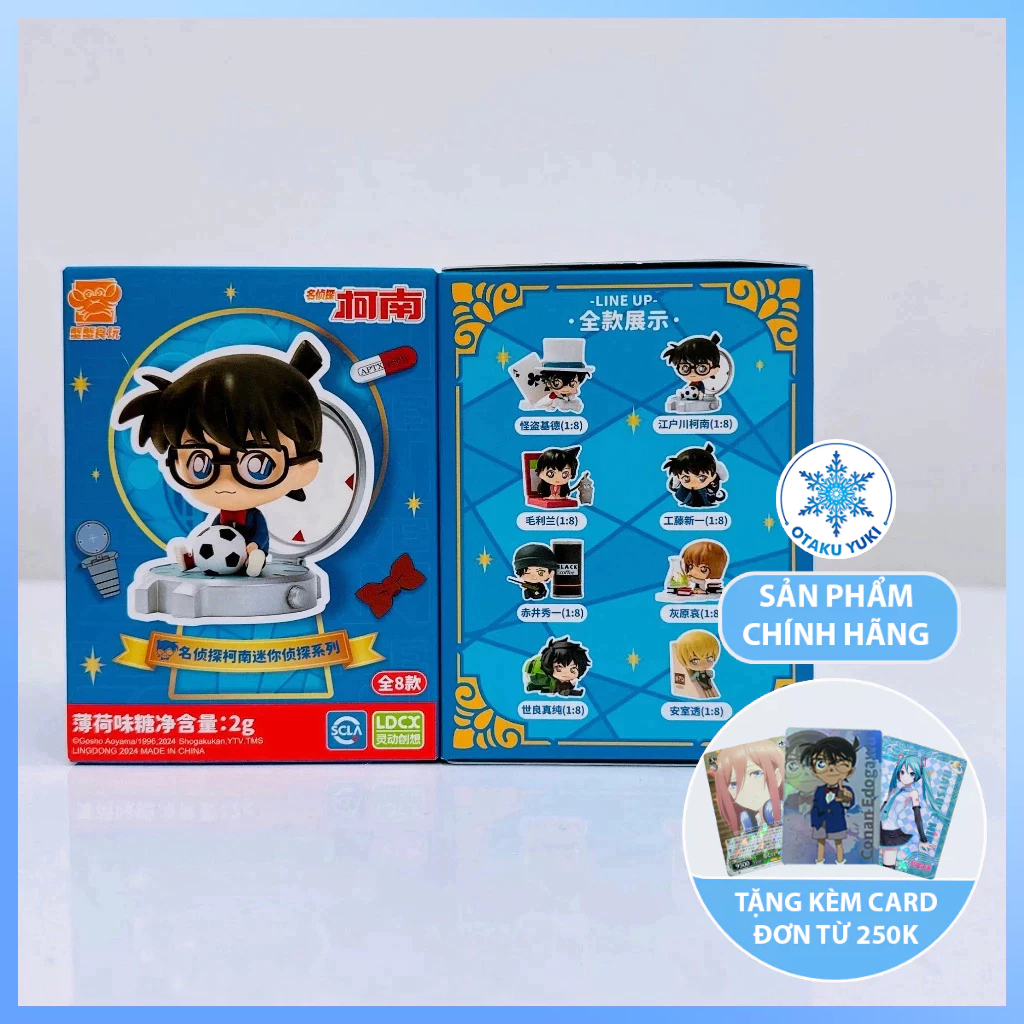 Mô Hình Blind Box Detective Conan Mini (Mint Flavored Candy) | Shopee ...