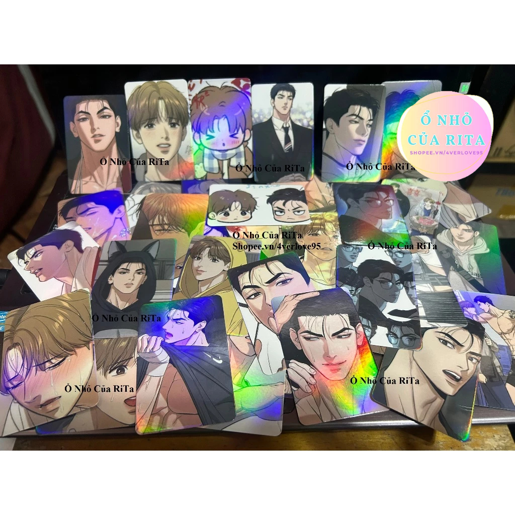 [55 Mẫu] Laser Photocard Lomo Card, Card Bo Góc Manhwa Jinx - Vận Xui ...