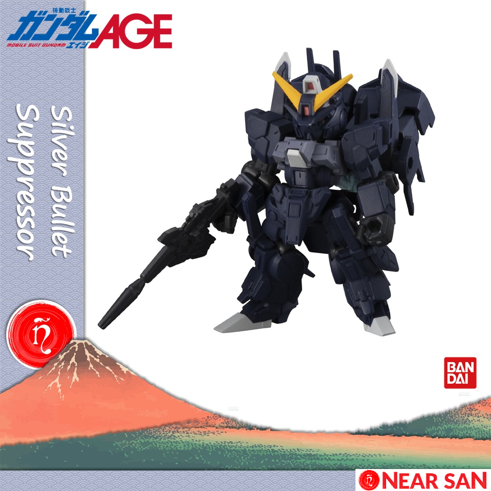 gundam silver bullet mô hình lắp ráp bandai robot mini chibi mse 18 ...