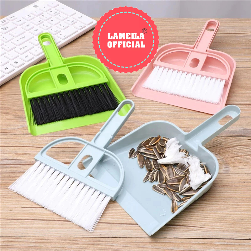 Bộ chổi mini quét dọn bụi bẩn tiện lợi P0616 | Shopee Việt Nam