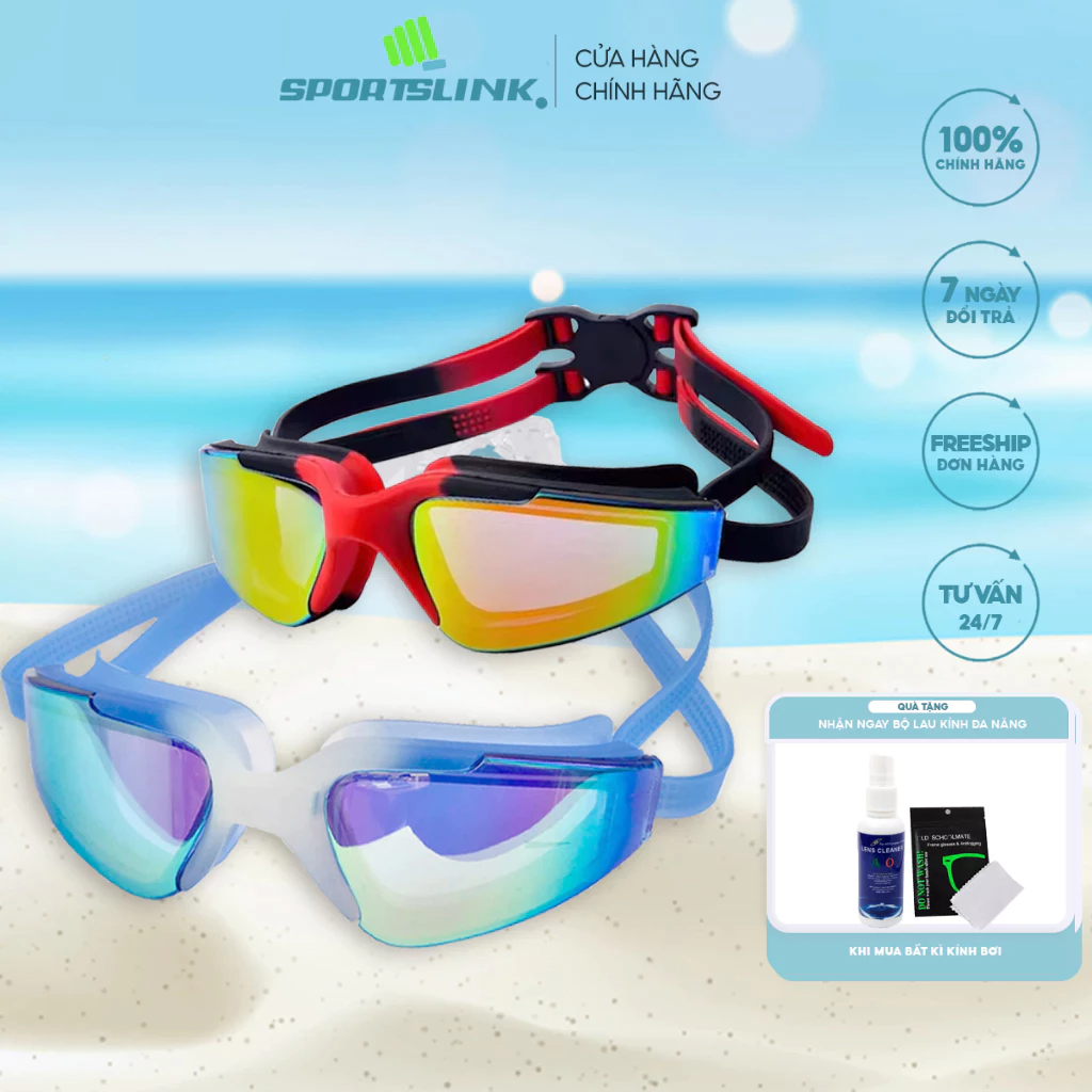 Kính bơi người lớn và trẻ em chống sương mờ, tia uv và chống thấm nước ...