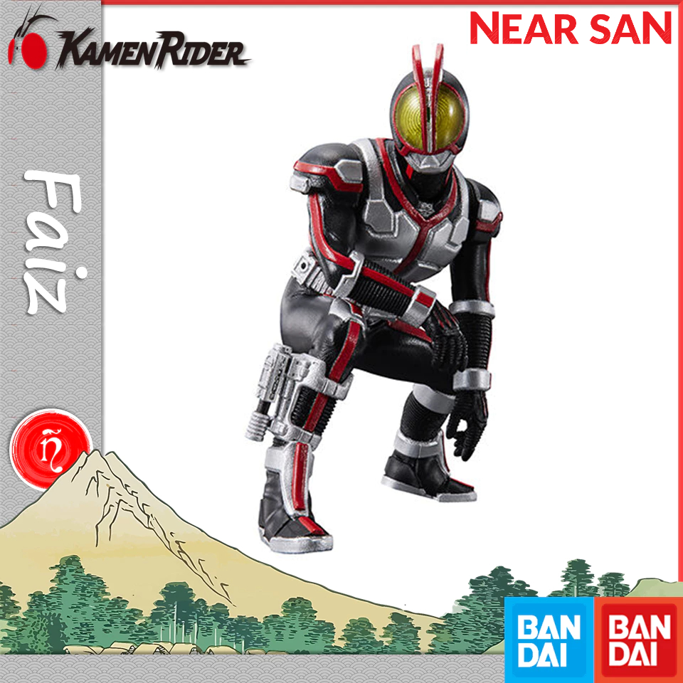 faiz kamen rider mô hình gashapon hg 555 vol 1 bandai gacha | Shopee Việt Nam