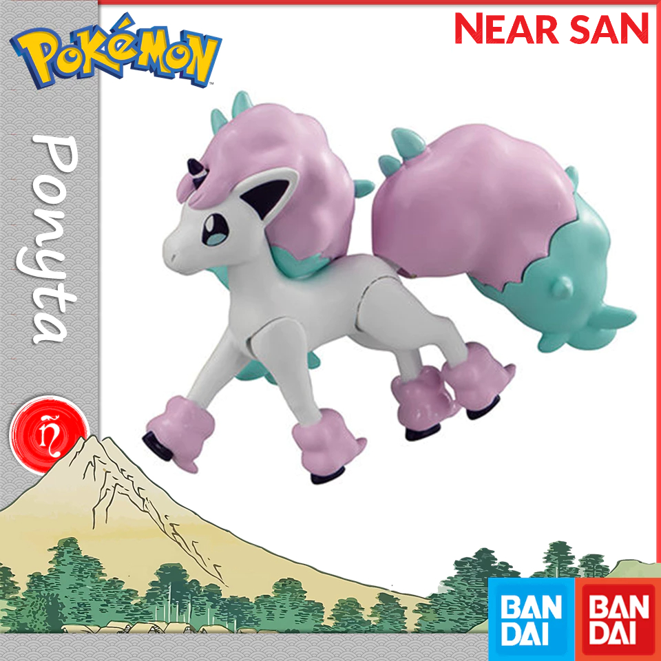 ponyta mô hình bandai pokemon movable figure collection 2 | Shopee Việt Nam