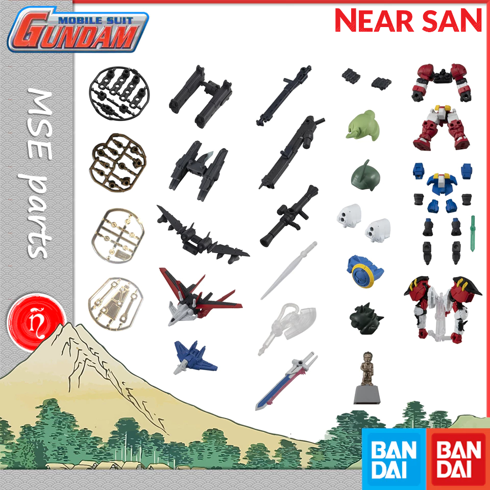 mse parts gundam phụ kiện mobile suit ensemble bandai gashapon mse part ...