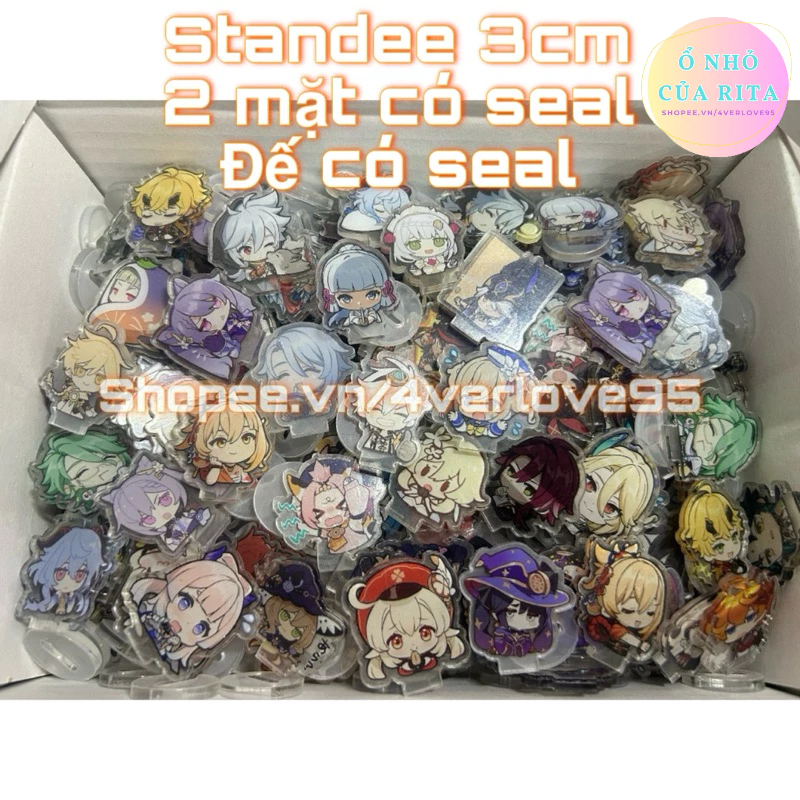 [Được Chọn Mẫu] Mô Hình 3CM Standee Genshin Impact Chibi Cute Dễ Thương ...