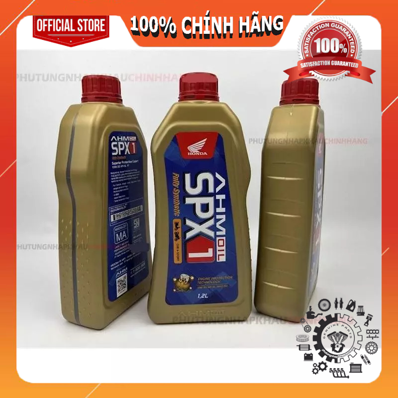 Nhớt Honda Nhớt AHM SPX1 1L2 Xe số, Winner, Supra GTR, Sonic, CBR chính ...