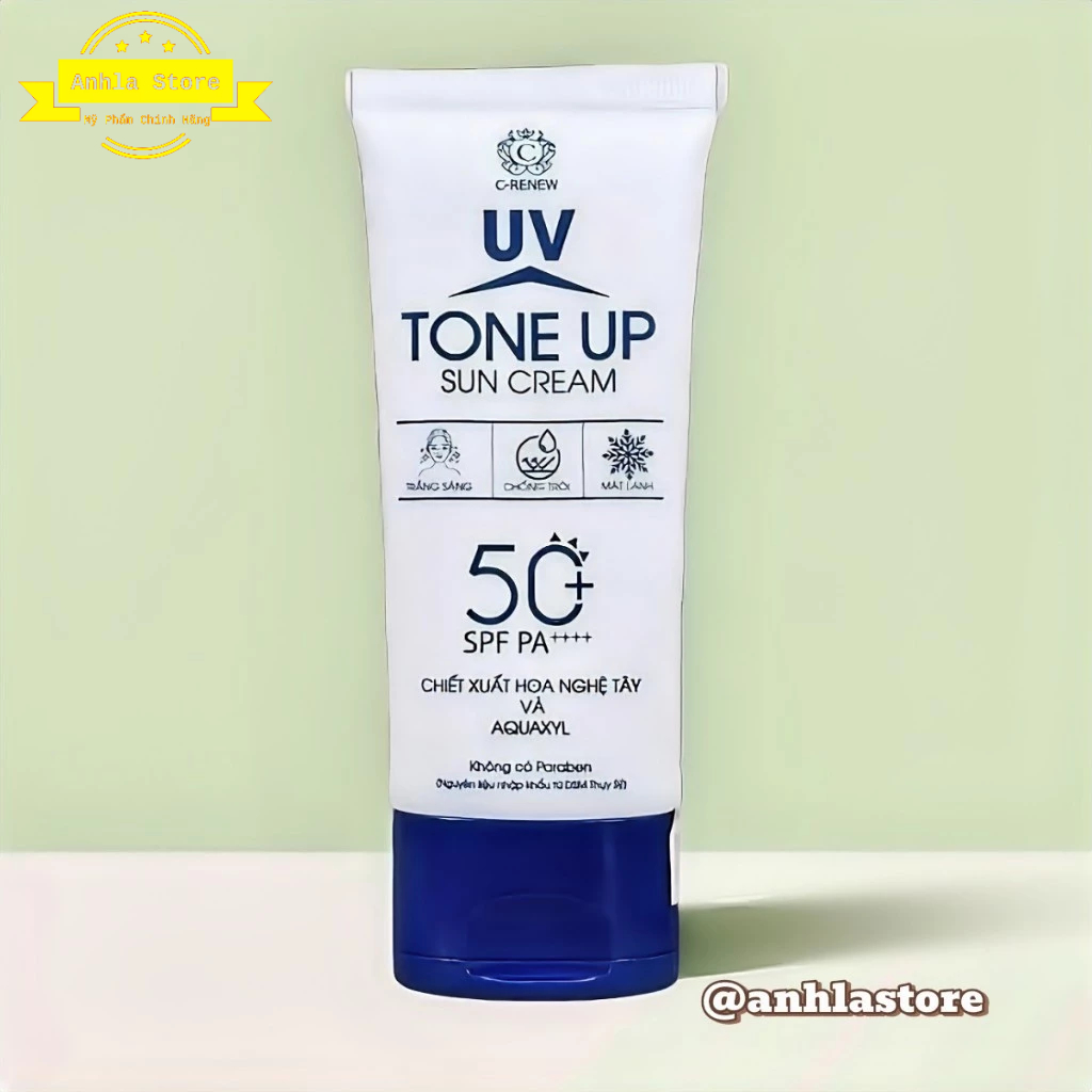 Kem Chống Nắng Nâng Tone C - Renew SPF PA 50++++, Tone Up Sun Cream C ...
