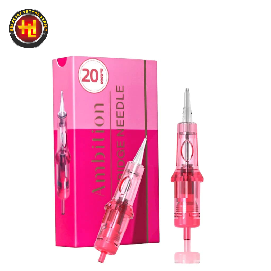 Kim pen Ambition Chính Hãng hộp 20 cây Kim đạn lắp máy pen siêu bén ...