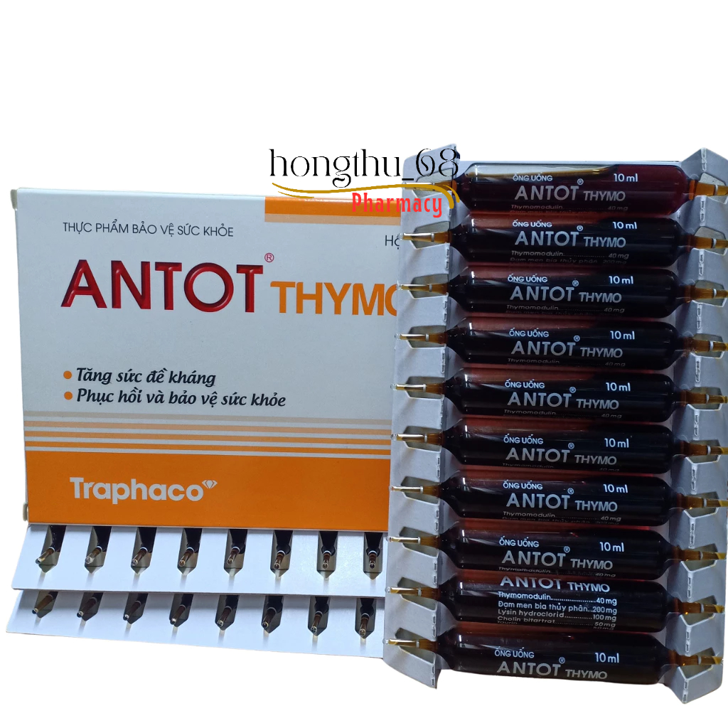 ANTOT THYMO traphaco hộp 20 ống | Shopee Việt Nam
