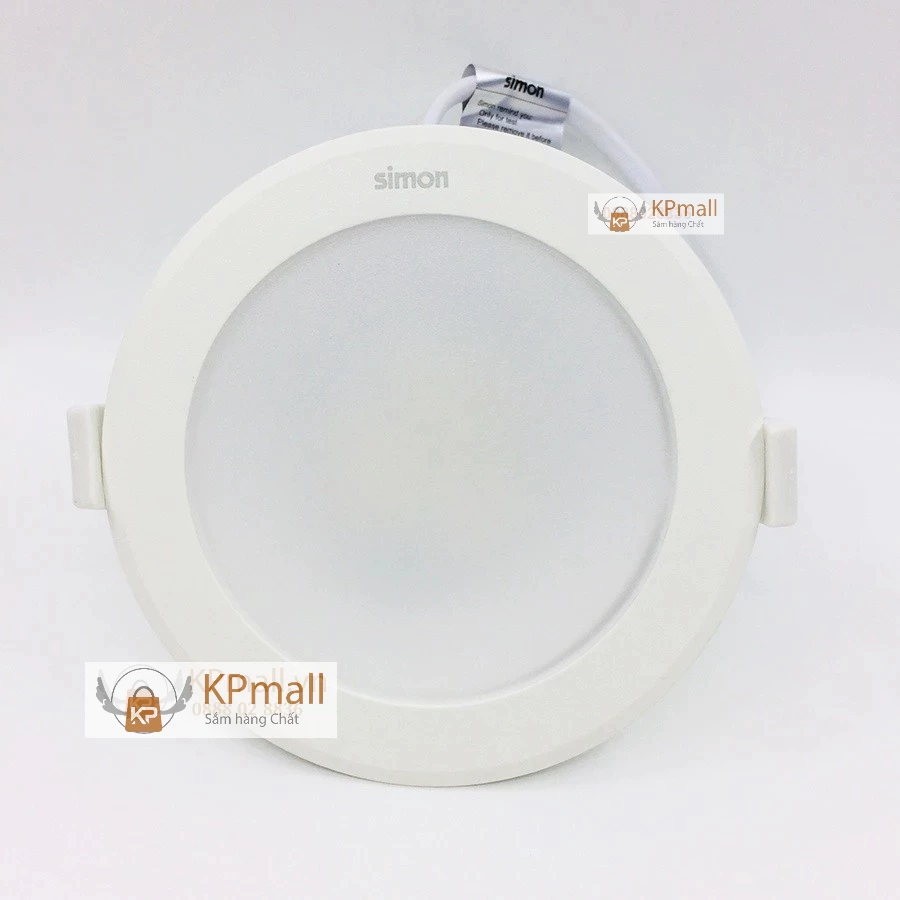 Đèn downlight âm trần tròn Wave Simon 8W ánh sáng vàng / trung tính ...