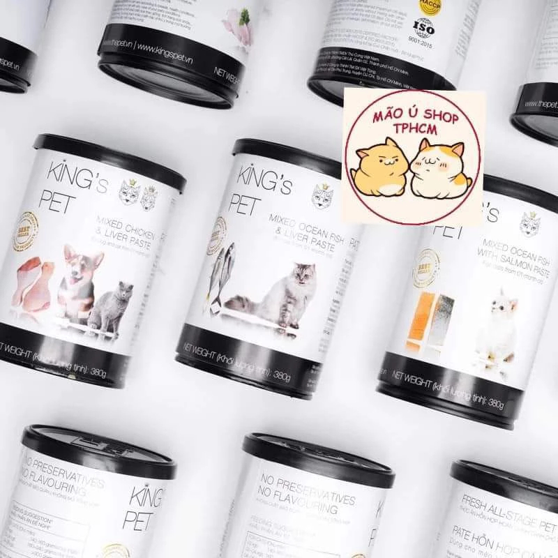 [Mã PET80K giảm 8% tối đa 80K đơn 350K] THÙNG 24 LON PATE KINGPET ...