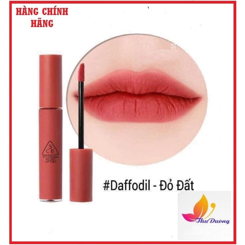 SON KEM 3CE VELVET LIP TINT DAFFODIL T Shopee Vi t Nam