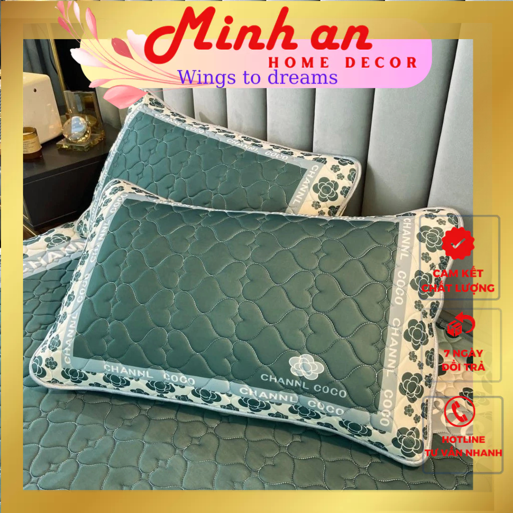 Vỏ gối ngủ cao su non size 45x65cm (1 chiếc) MINHAN nhập khẩu cao cấp ...