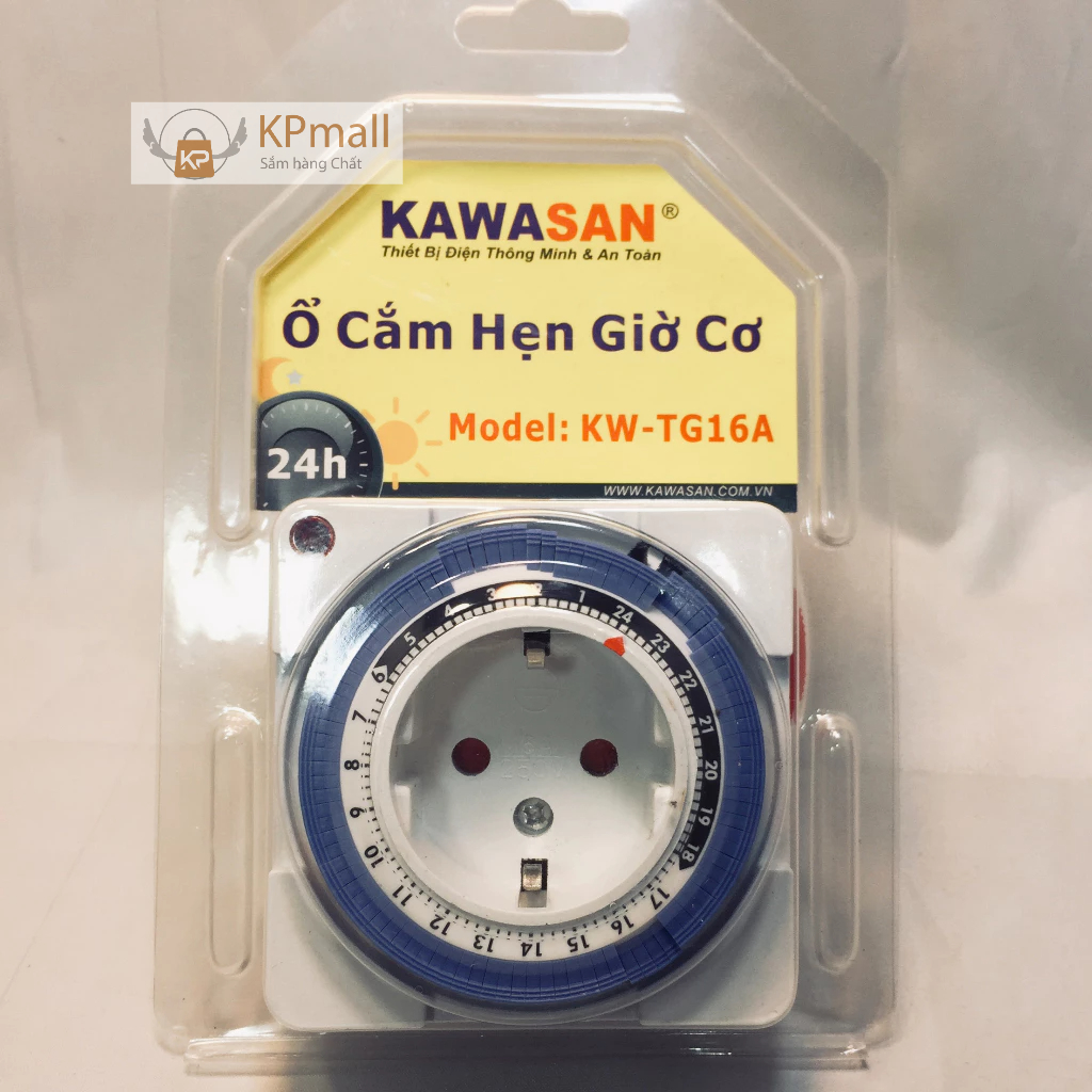 [Bảo Hành 2 năm] Ổ cắm hẹn giờ cơ 96 chu kỳ tắt mở tự động thiết bị ...