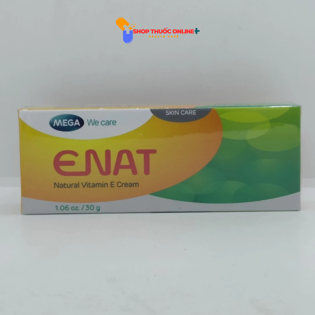 Kem dưỡng ẩm Enat Natural Vitamin E Cream tuýp 30g | Shopee Việt Nam