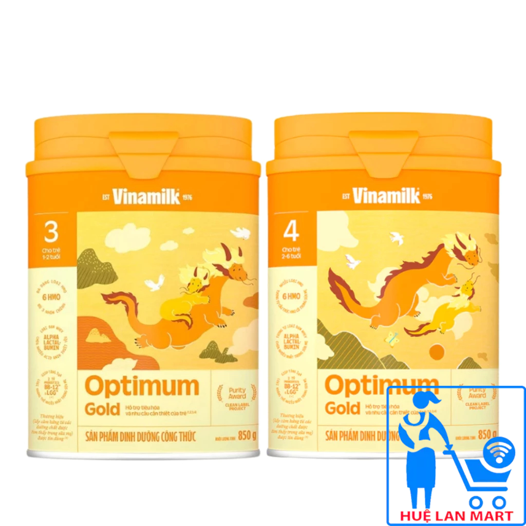 SỮA BỘT VINAMILK OPTIMUM GOLD 3/4 850G | Shopee Việt Nam