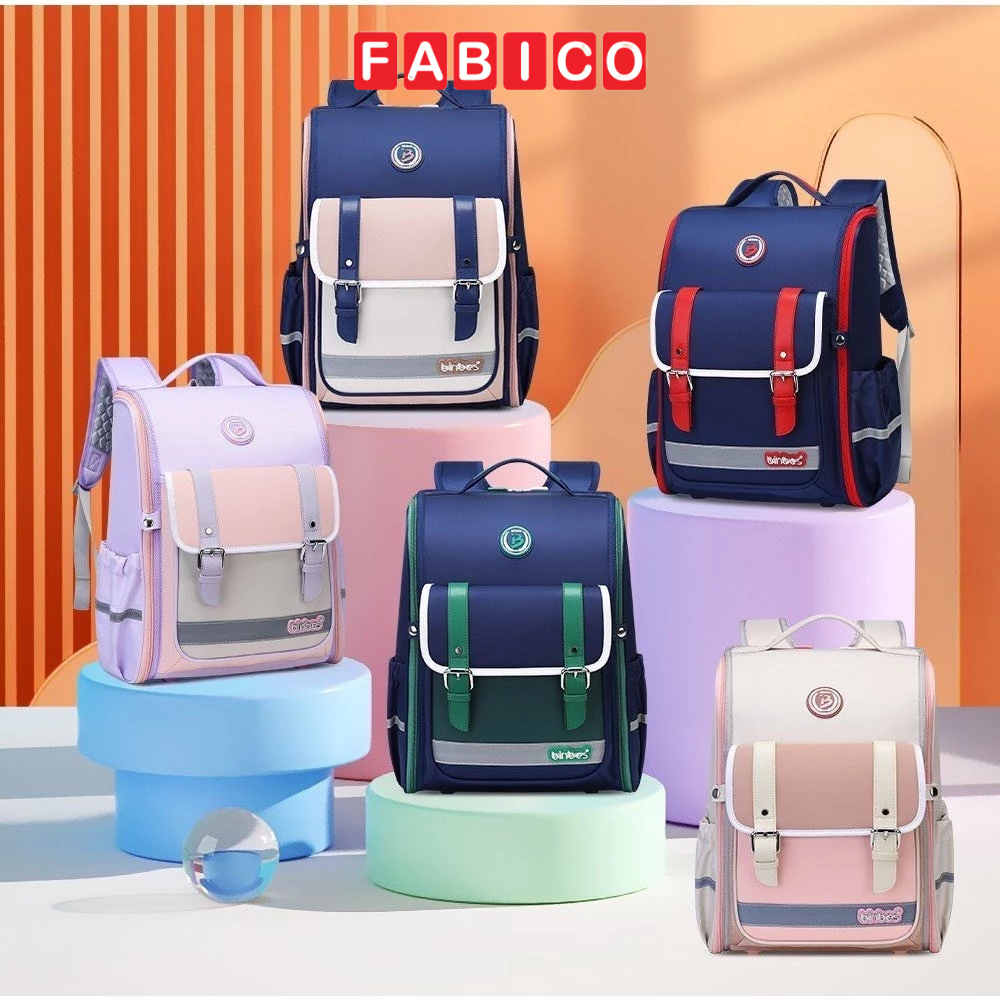 Ba Lô Chống gù Cao Cấp Binbes B-3587 Học Sinh Cấp 1 Siêu Nhẹ Chống Nước ...