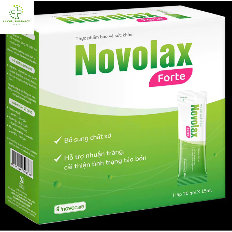 Novolax – Ống Uống Chất Xơ Hòa Tan Giảm Táo Bón Hộp 20 Gói | Shopee ...