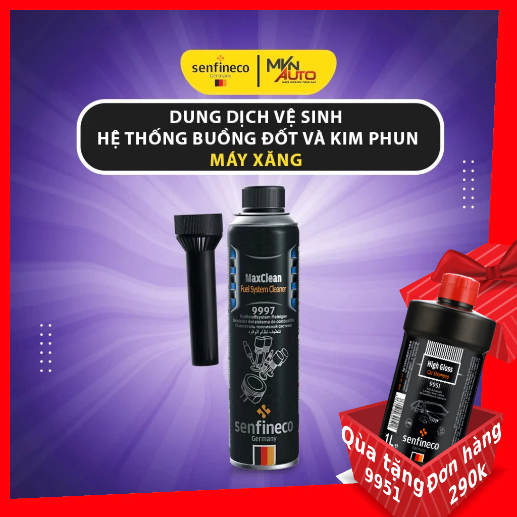 Dung Dịch Vệ Sinh Hệ Thống Xăng - Senfineco Maxclean Fuel System ...