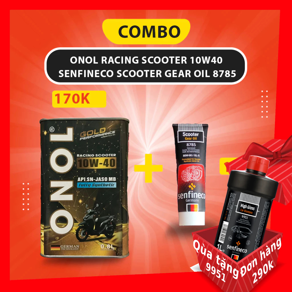 Combo Nhớt & Láp Xe Tay Ga – Giảm Ma Sát, Tăng Hiệu Suất - Senfineco ...