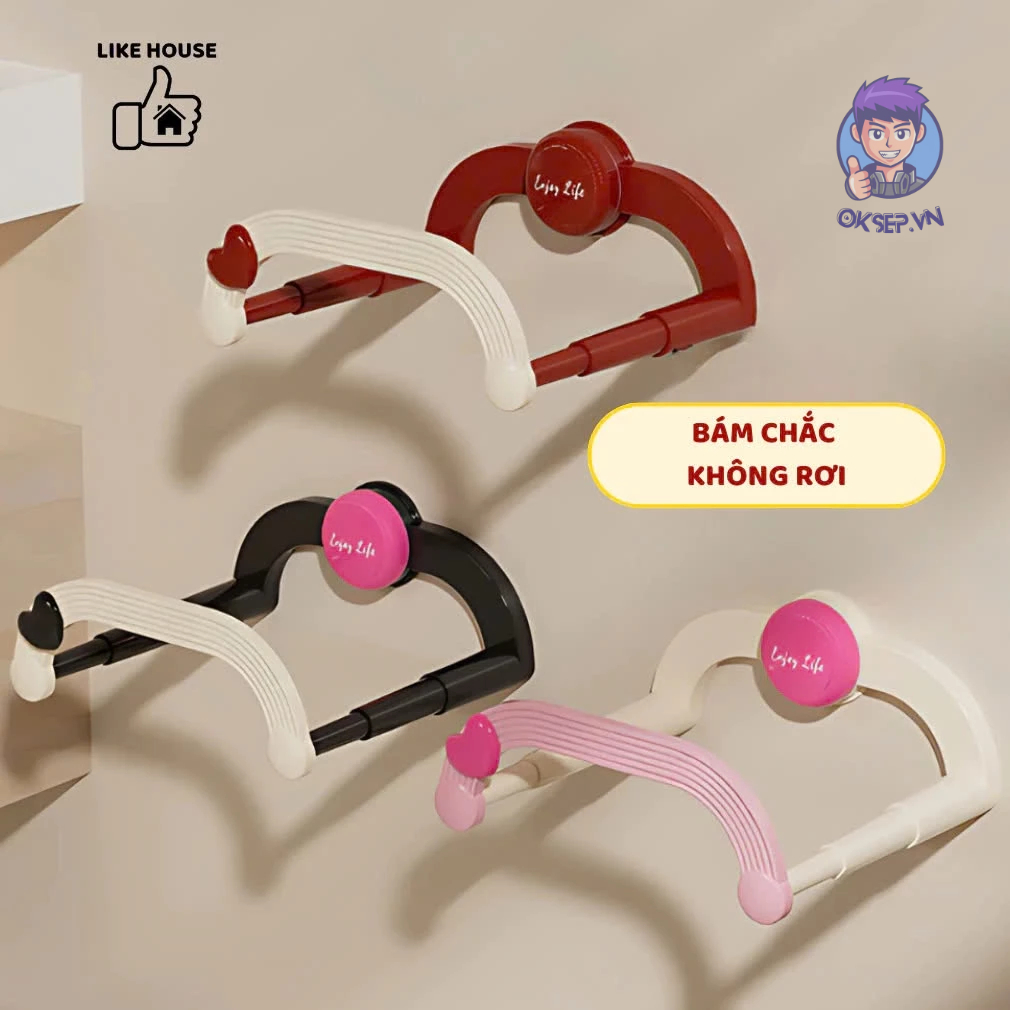 Giá Treo Thau Chậu Nhà Tắm Hút Chân Không OKSEP- Kệ Treo Thau Chậu - Giá Treo Chậu - Móc Treo ...