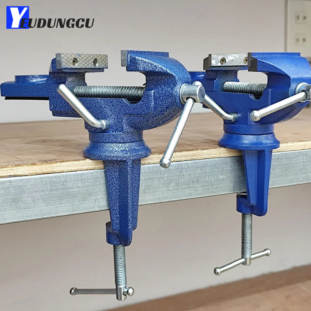 Ê Tô Kẹp Bàn Mini Mâm Xoay 360 Độ YDC 50/60/70mm - Gang Đúc Bền Bỉ, Đa ...