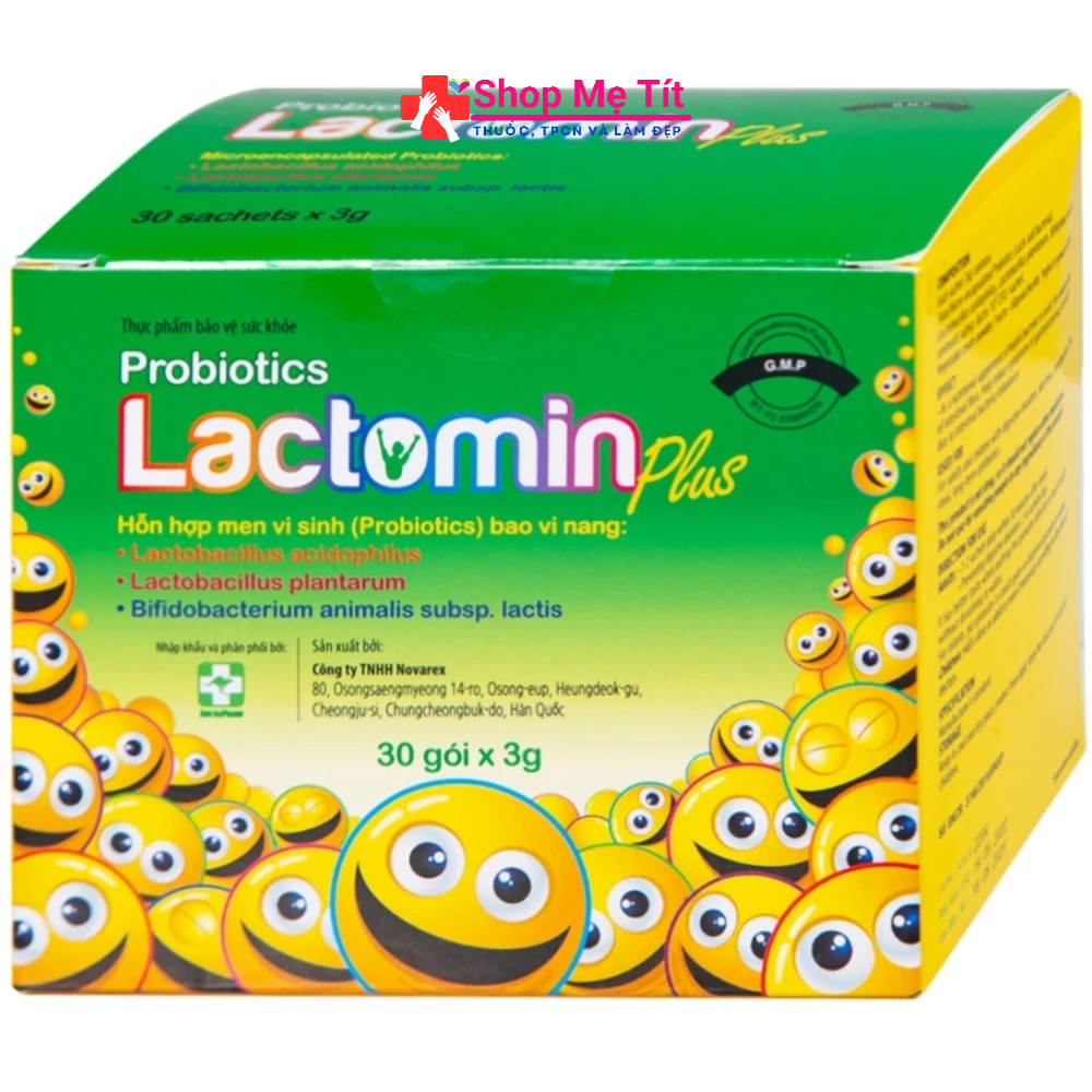 Cốm Probiotics Lactomin Plus bổ sung vi khuẩn có ích, giúp cân bằng hệ ...