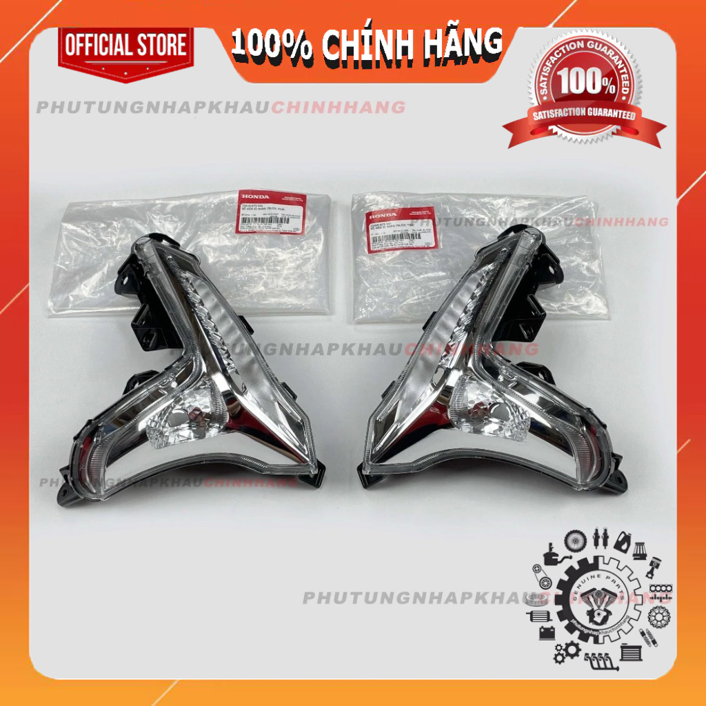 Bộ đèn xi nhan trước Future Led 125 Fi chính hãng, Chóa đèn xi nhan Fu ...