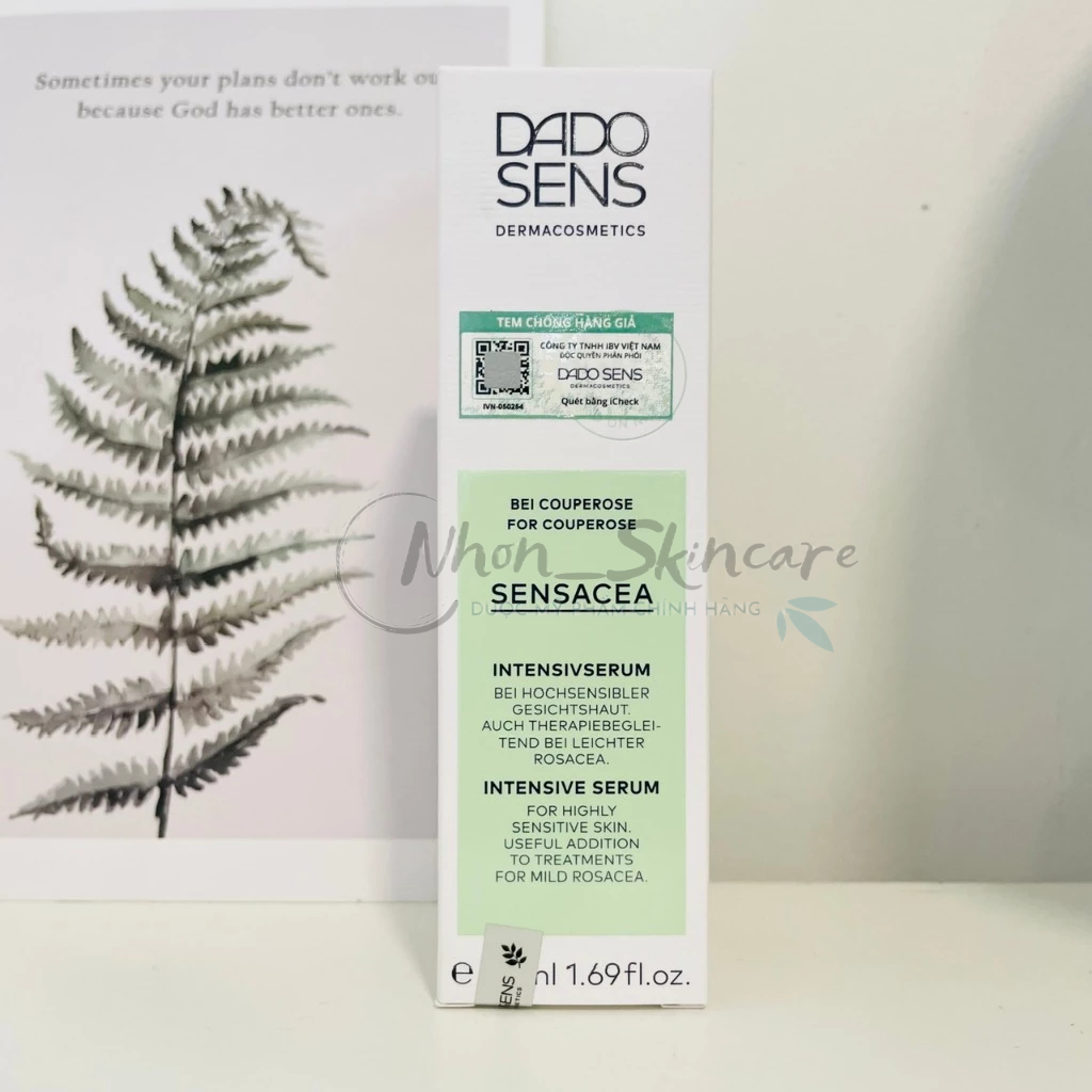 [CHÍNH HÃNG] Tinh Chất Làm Dịu Da Nhạy Cảm Dado Sens Sensacea Intensive ...