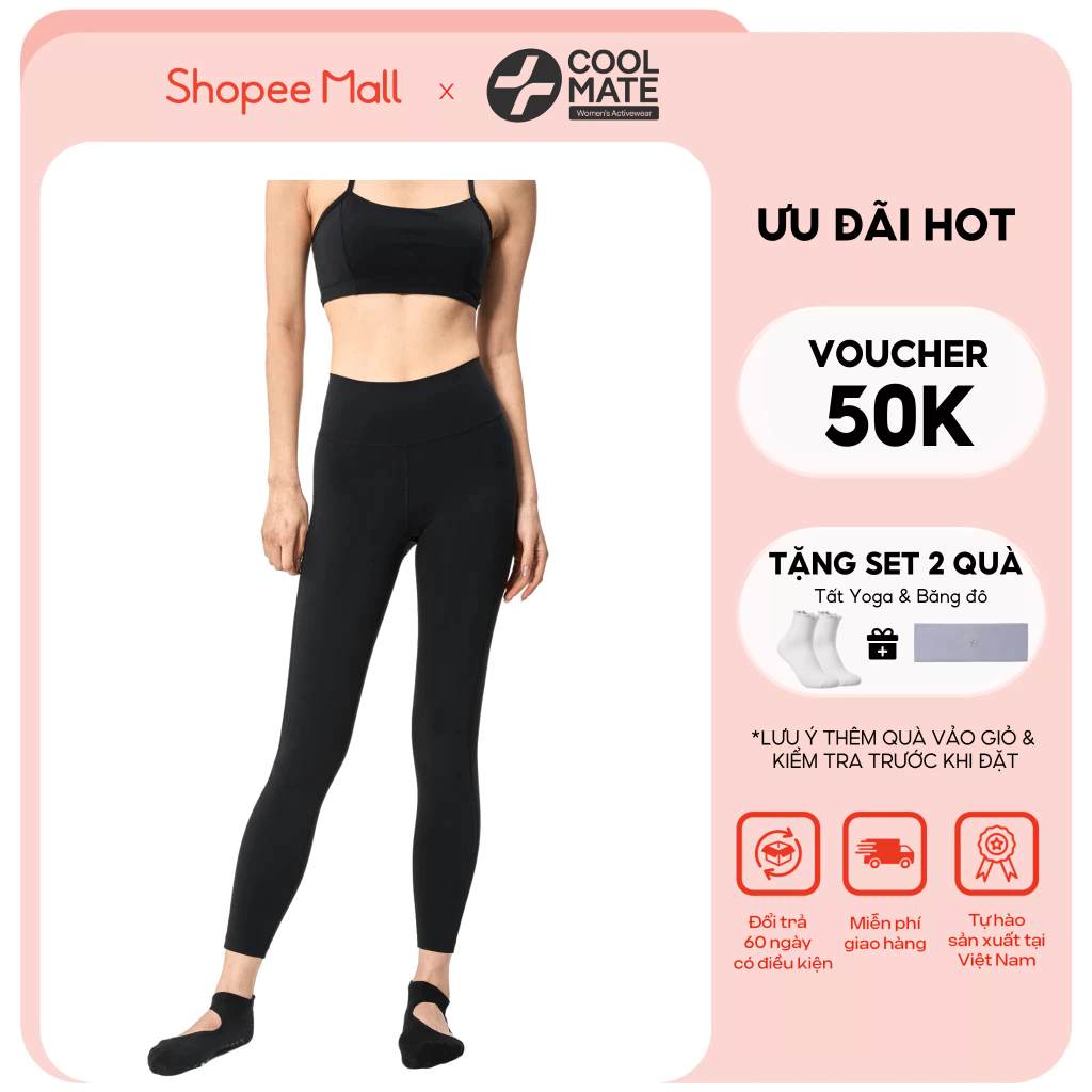 Quần Legging 7/8 Yoga CoolFlex Light Support Co Giãn, Ôm Dáng- Coolmate ...